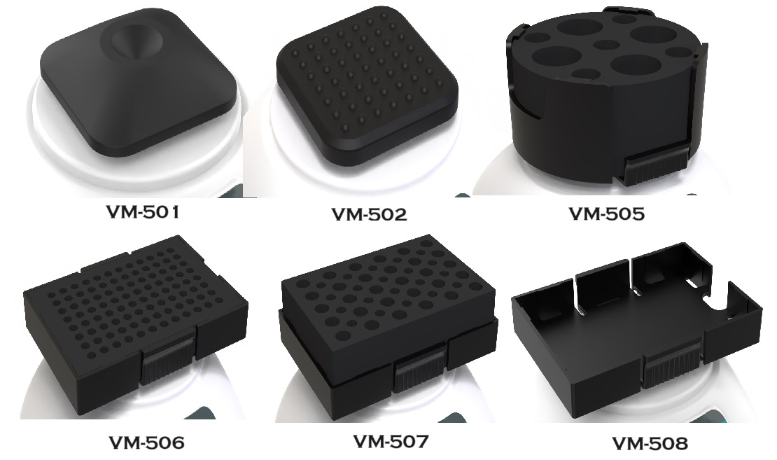 Attachements for Vortex Mixers,0.5x20+1.5x30 Tubes Spares | Simson Chemtech